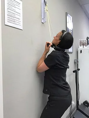 Cervical Wall Traction in Richmond - Aligned Chiropractic